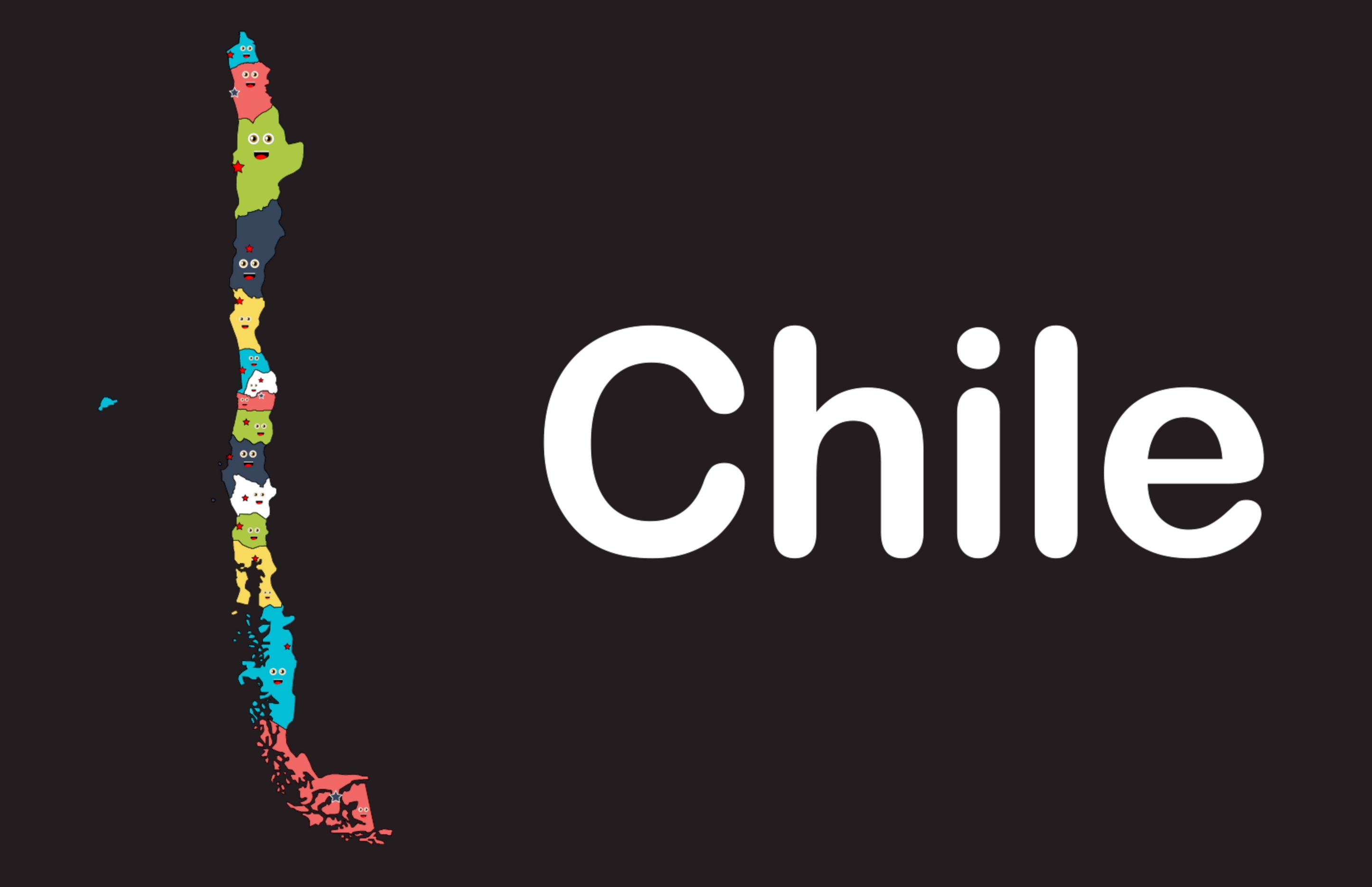 Chile Coloring Sheet – Kids Learning Tube