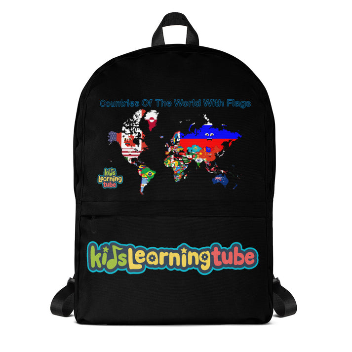 Countries Of The World With Flags - Backpack – Kids Learning Tube